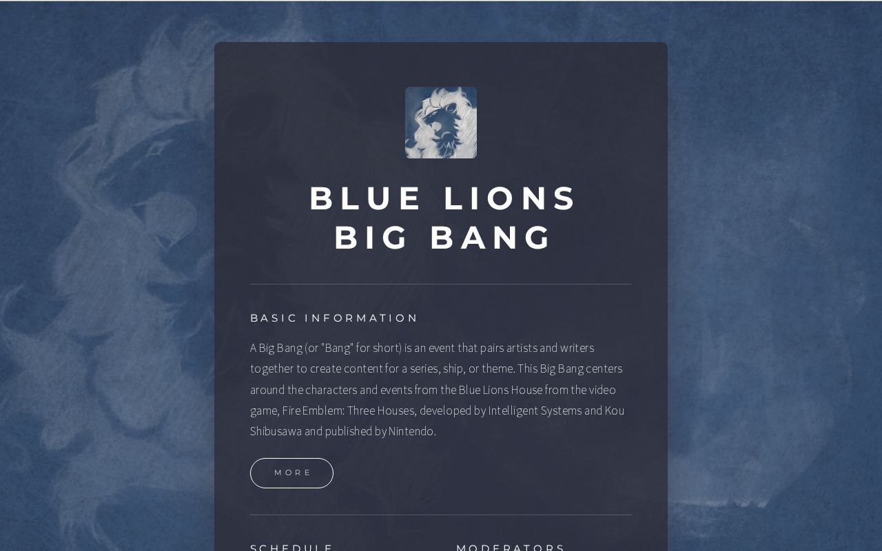 Blue Lions Big Bang